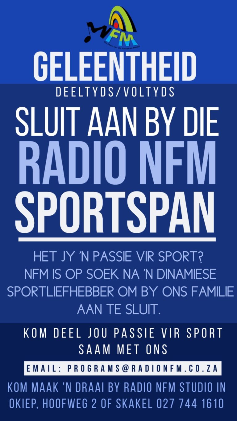 Radio NFM 98.1 – The Voice of the Namakwa People